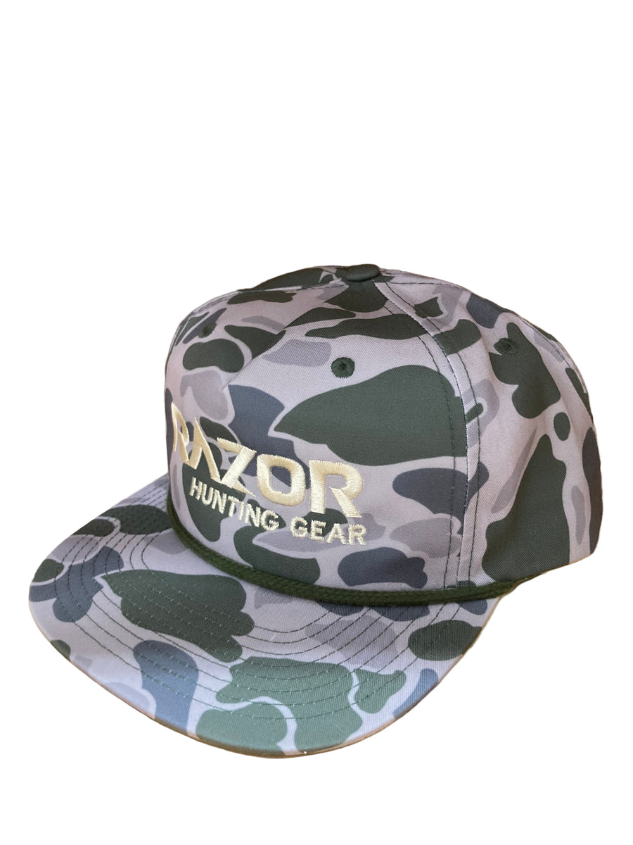 RAZOR Rope Hat - Marsh Duck Camo – Coon Hunter Supply